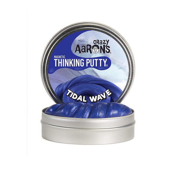 Crazy Aaron's Magnetic Thinking Tidal Wave 4 Inch Putty Tin|Radar Toys