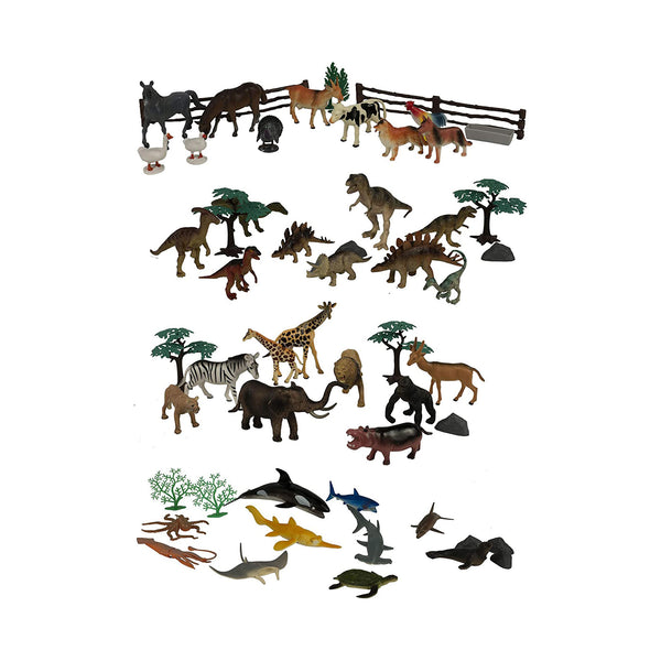 Wenno Animals Mega Box With Augmented Reality 60 Piece Set| Radar Toys