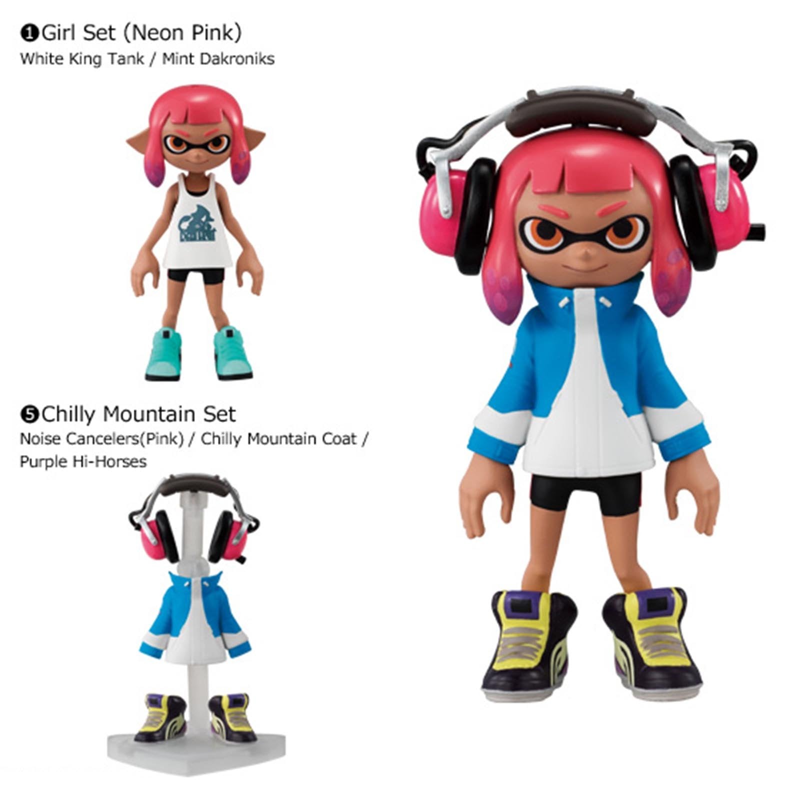 Bandai Splatoon 2 Gear Collection Volume 1 Inkling Girl With Gear ...