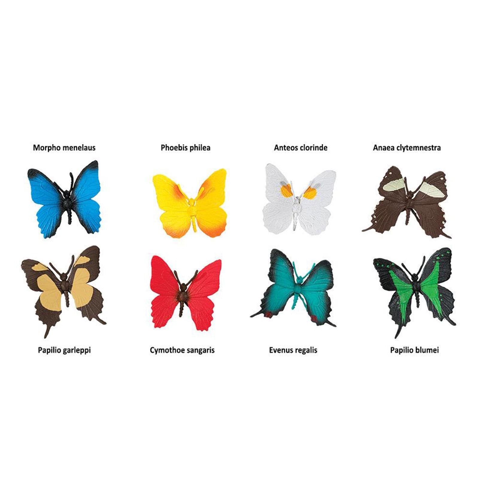 Butterflies Miniature Figures Set Kid's Toys Insects – Radar Toys