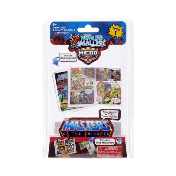 Super Impulse World's Smallest Masters Universe Comic Set | Radar Toys