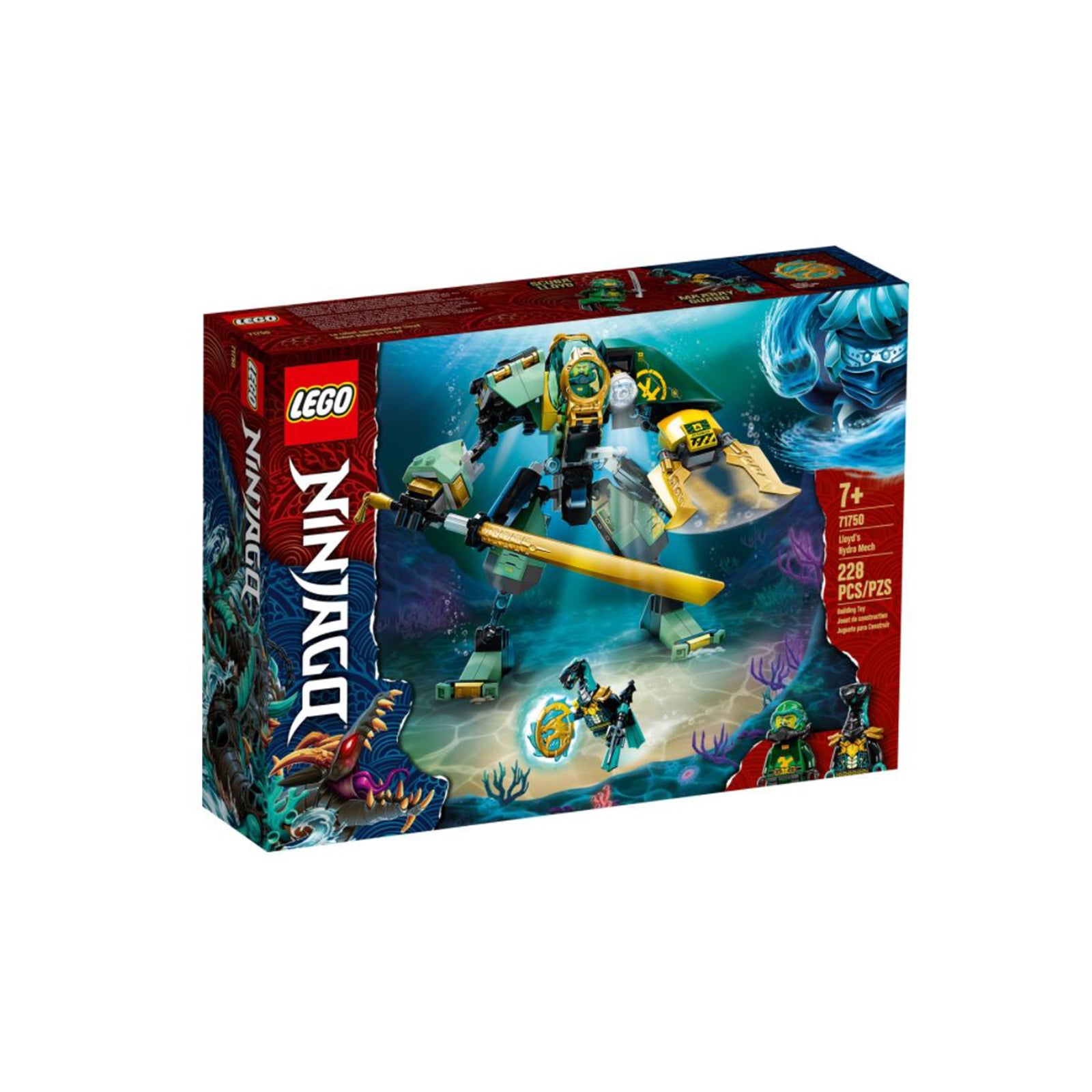 LEGO® Ninjago Lloyd's Hydro Mech Building Set 71750 | Radar Toys