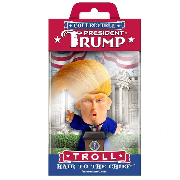 Collectible President Trump Troll Hair To The Chief Figure | Radar Toys