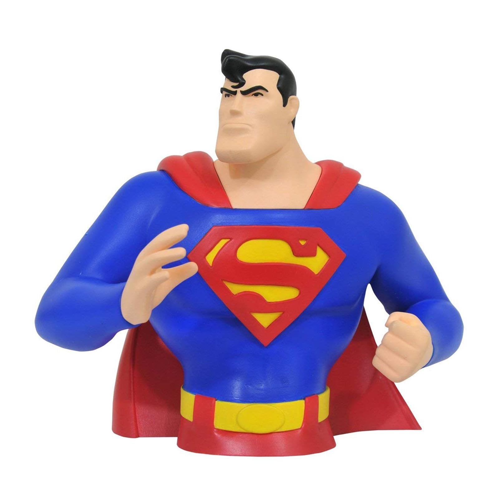 Dc Superman Animated Series Superman Bust Bank Radar Toys