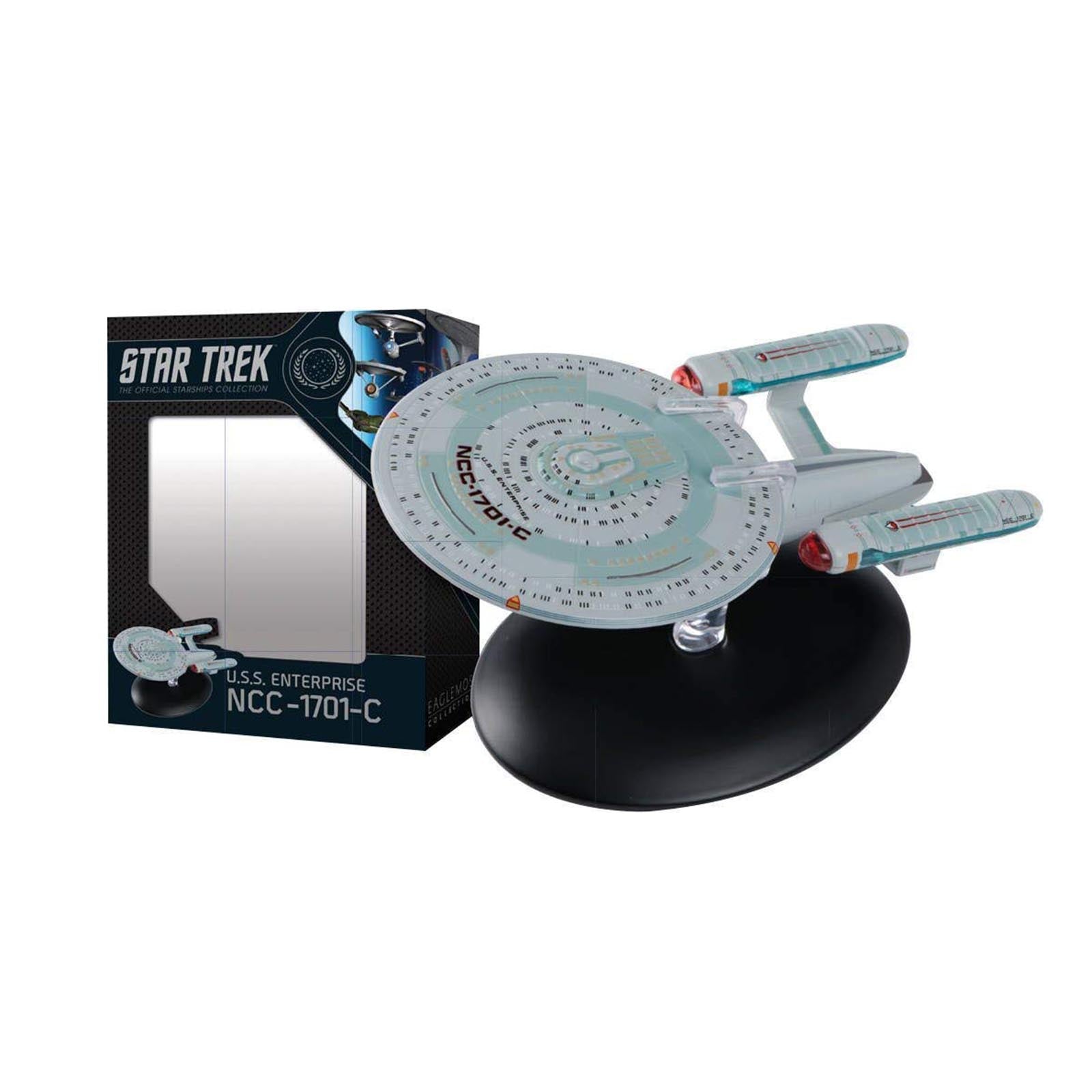 Eaglemoss Star Trek USS Enterprise NCC-1701-C Diecast Model Retail ...