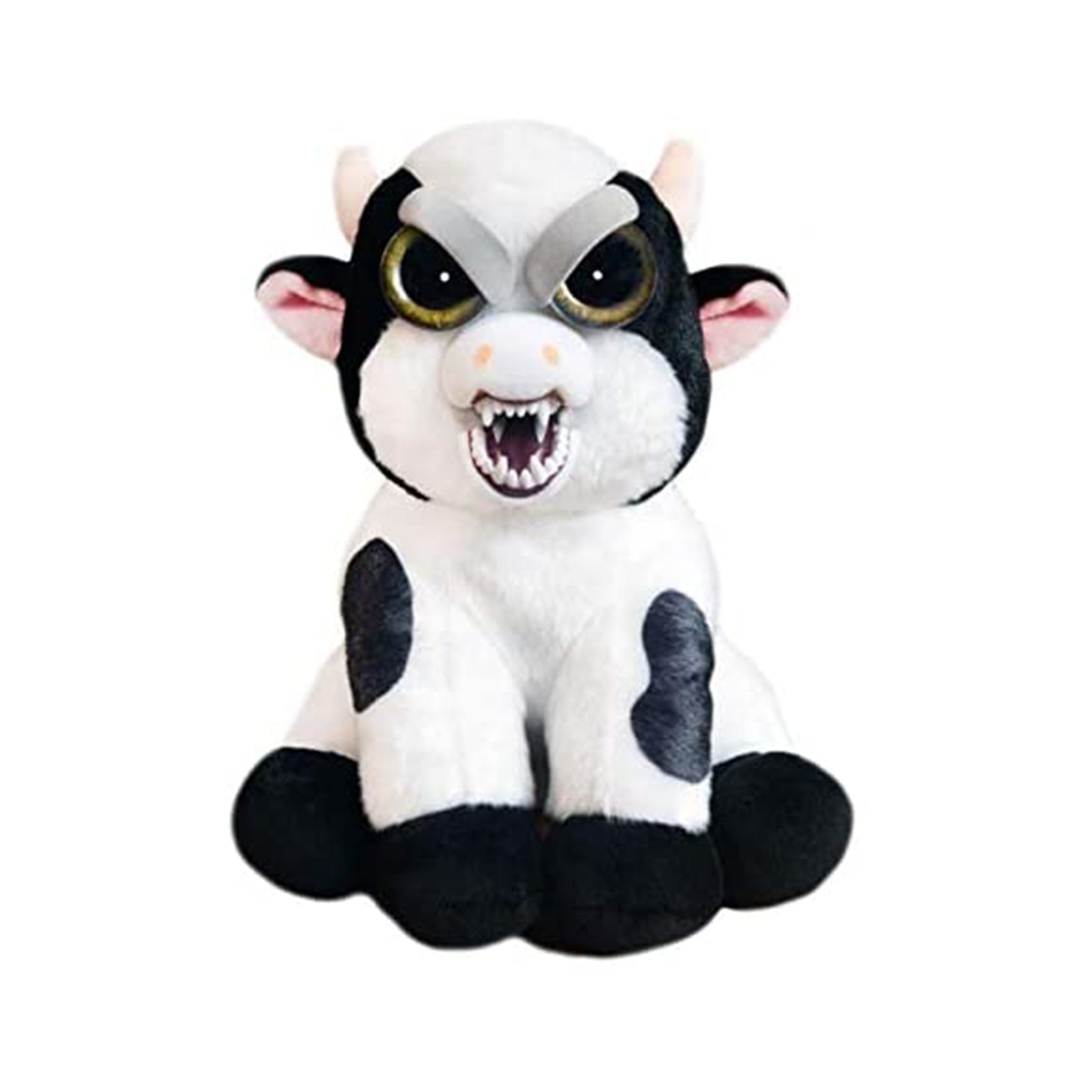 Feisty Pets Boomer Dynamite Cow Plush Figure | Radar Toys