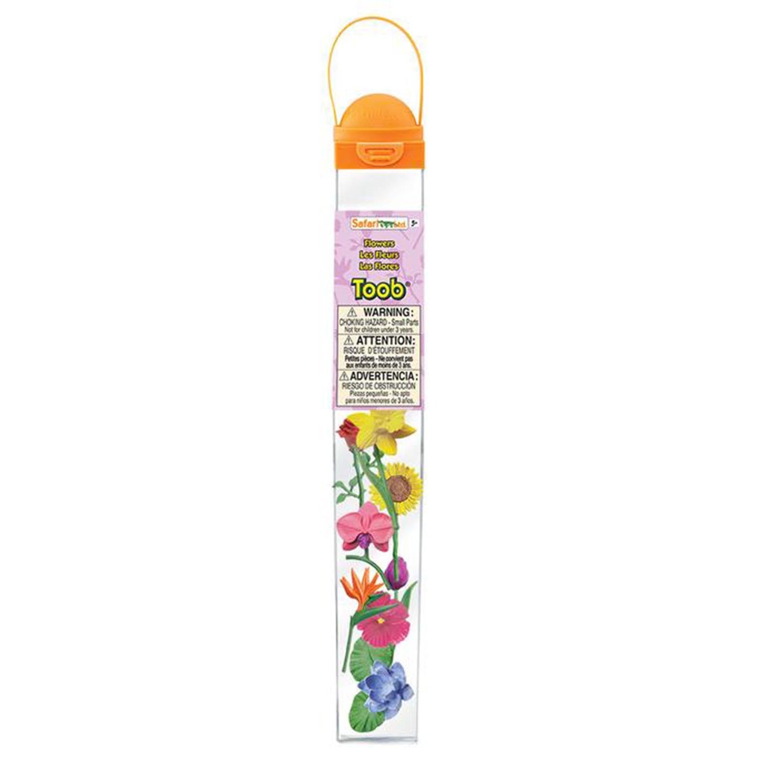 Flowers Toys Figures Miniature Tube Set Kids Safari Ltd – Radar Toys