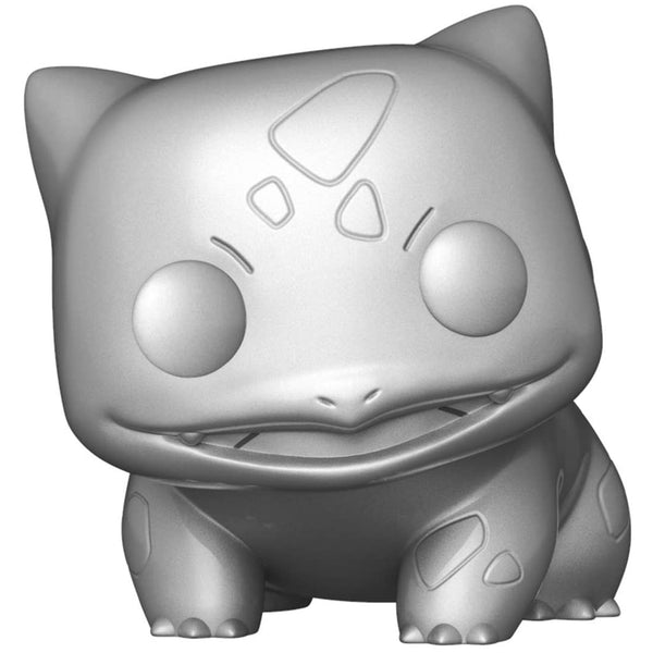 Funko Pokemon POP Bulbasaur Silver Metallic Vinyl Figure | Radar Toys