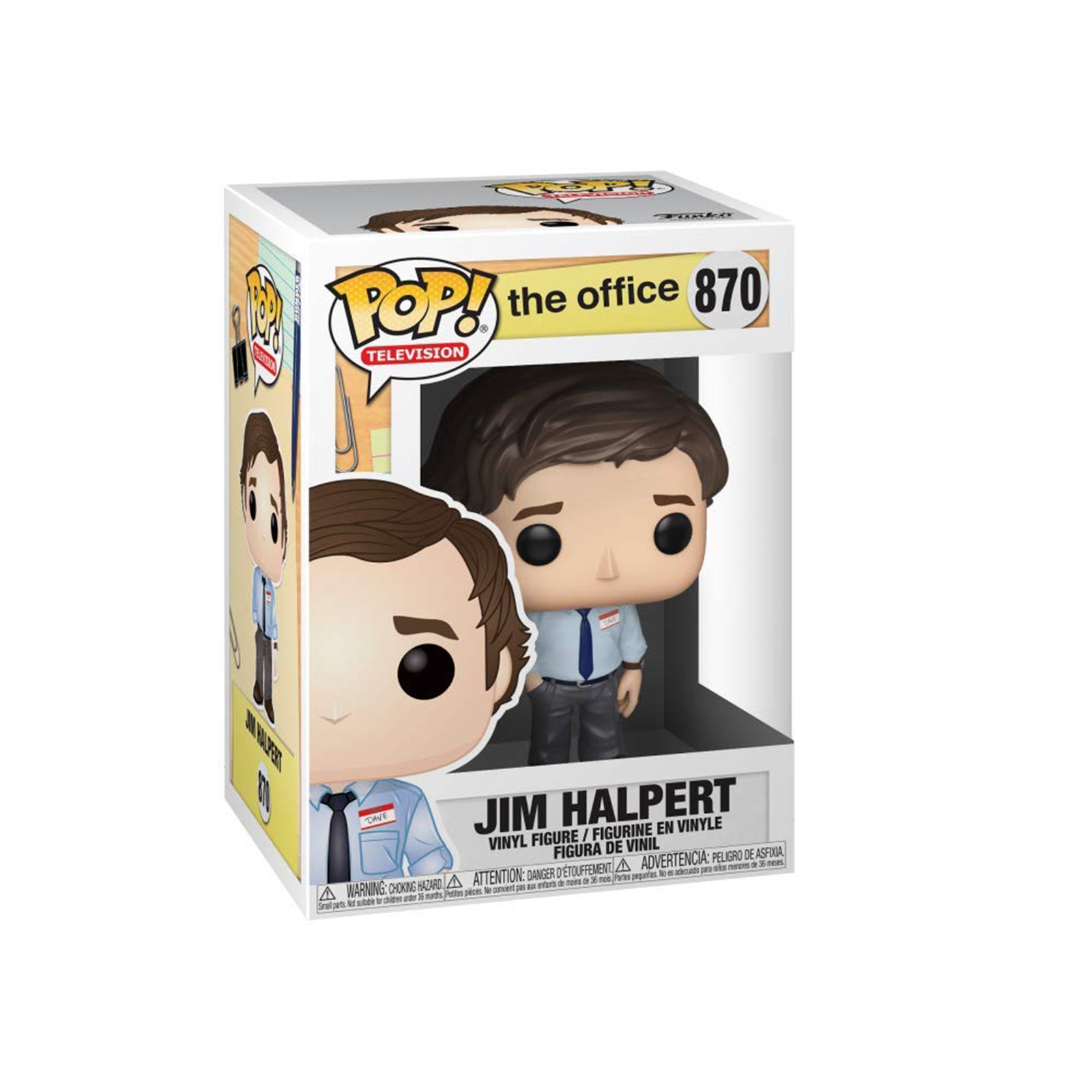 Funko The Office POP Jim Halpert Vinyl Figure | Radar Toys