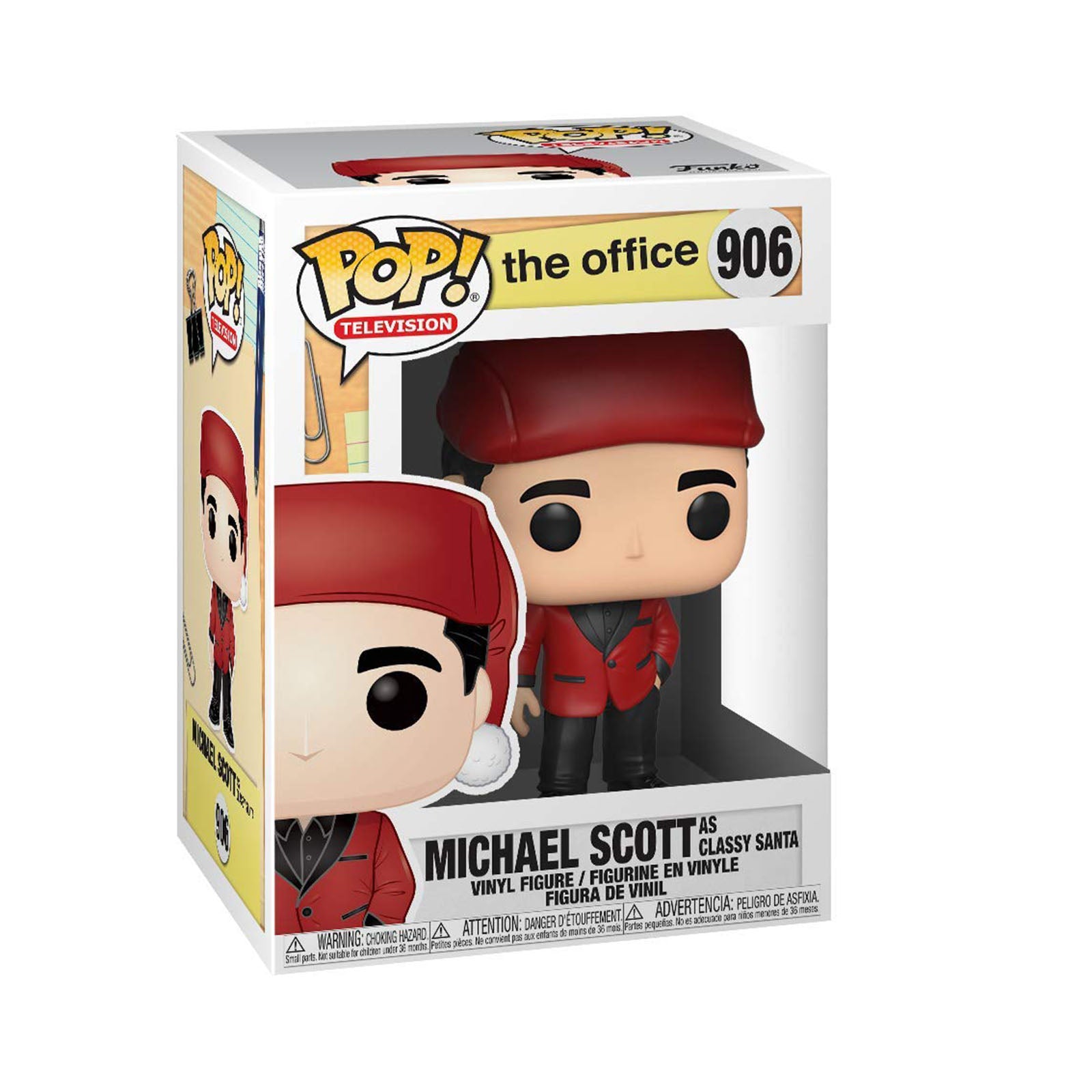 Funko The Office POP Michael Scott As Classy Santa Vinyl Figure | Radar ...