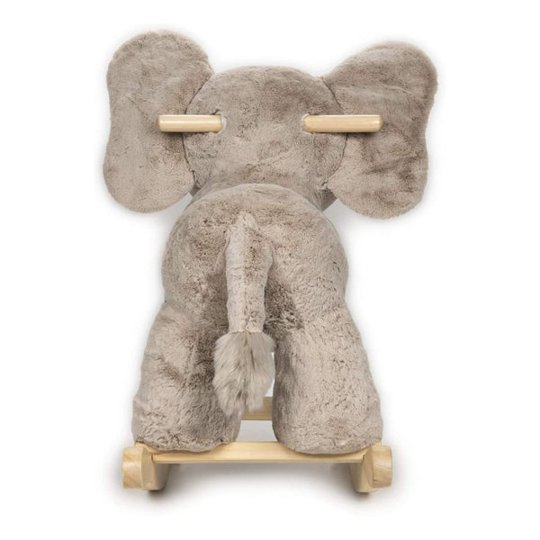 Gund Rocker Elephant Gray 23 Inch Wooden Base Plush Rocker|Radar Toys