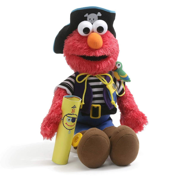 Gund Sesame Street World Teach Me Pirate 15 Inch Plush | Radar Toys