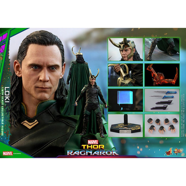 Hot Toys Movie Masterpiece Series Ragnarok Loki 12 Inch Action Figure ...