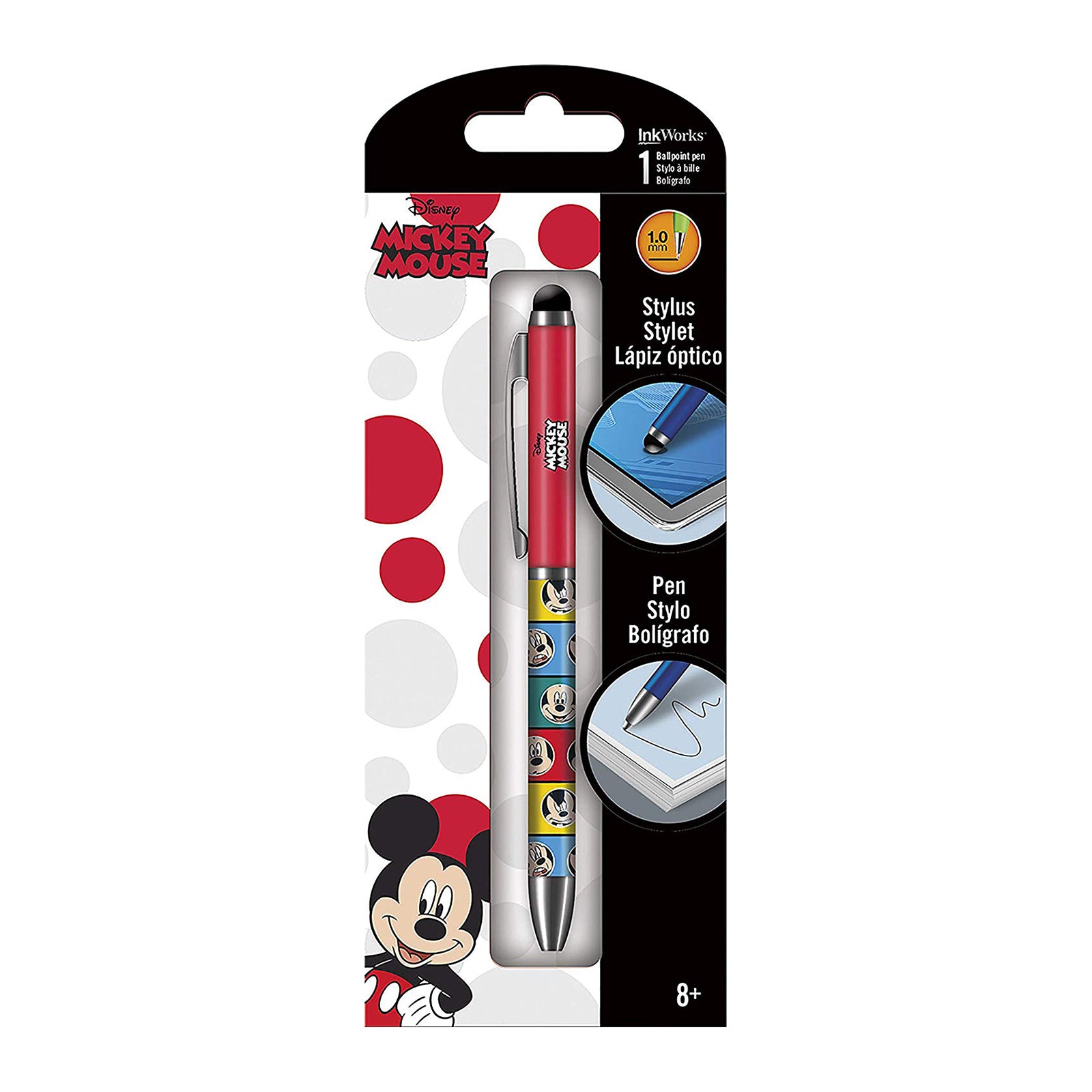 Ink Works Disney Mickey Mouse Pen Stylus | Radar Toys