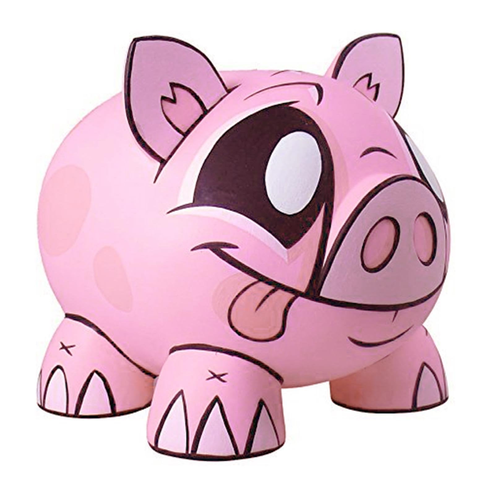 Joe Ledbetter Tirelire Piggy Bank Pink Vinyl Figure | Radar Toys