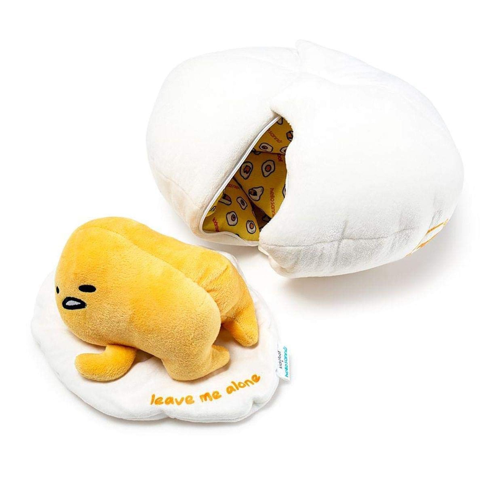Kidrobot Sanrio Lazy Egg 8 Inch Plush Figure | Radar Toys