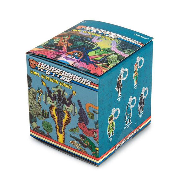 Kidrobot Transformers Vs G.I. Joe Blind Box Vinyl Figure Keychain ...
