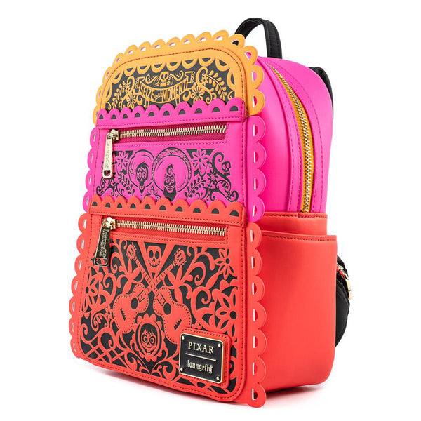 Loungefly Disney Pixar Coco Diecut Party Flags Backpack | Radar Toys