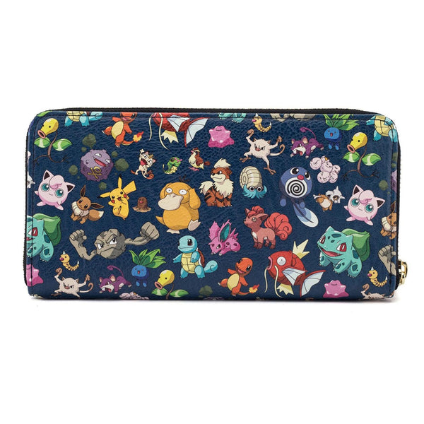 Loungefly Pokemon First Generation Zip Around Wallet Women's | Radar Toys