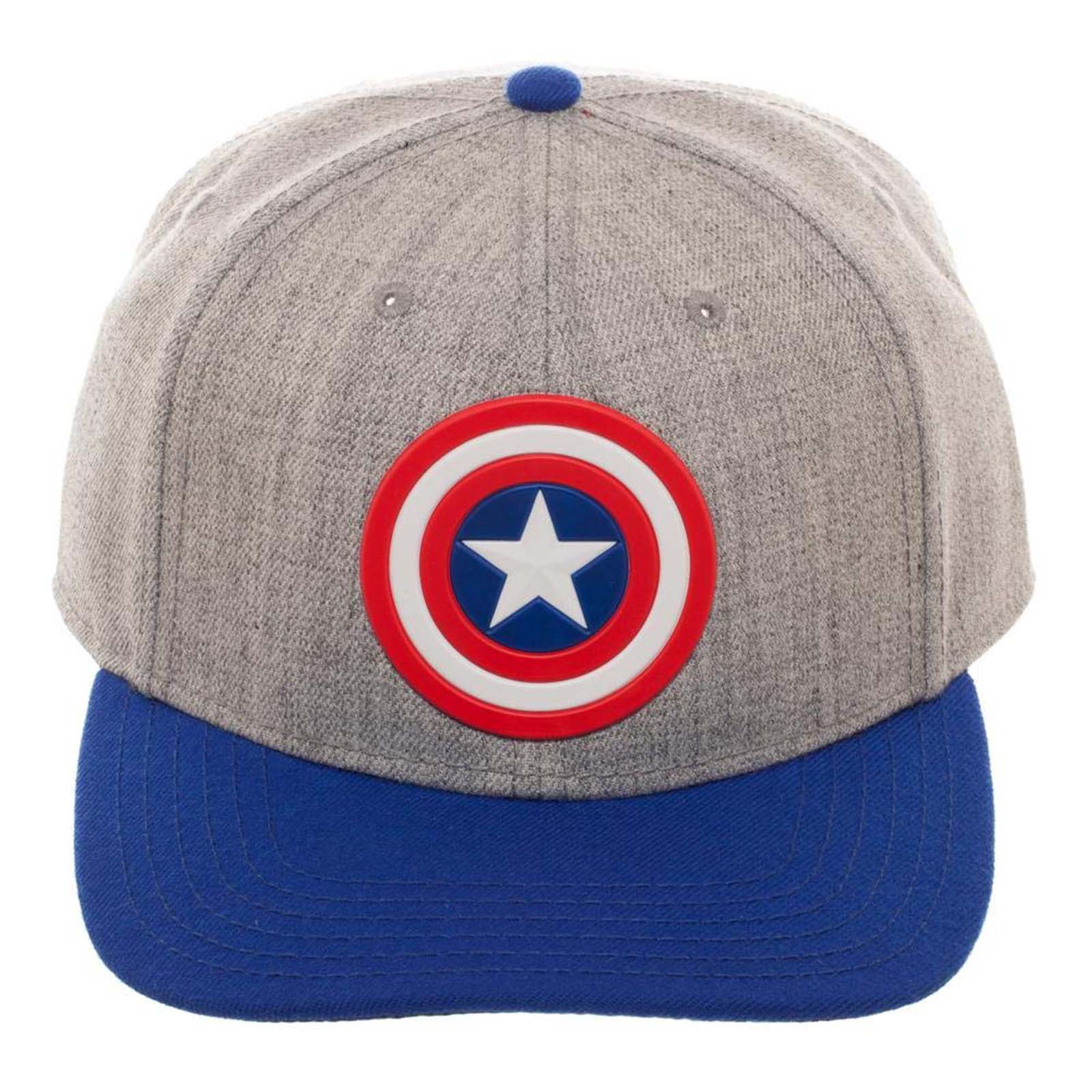 Marvel Captain America Emblem Curved Adjustable Snapback Hat | Radar Toys