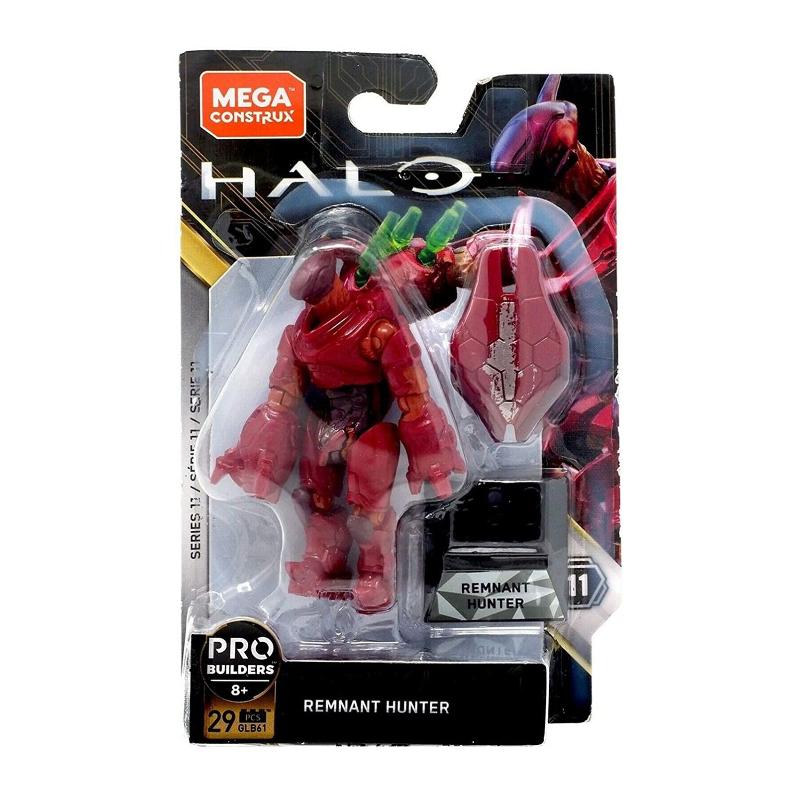 Mega Construx Halo Pro Builders Remnant Hunter Figure Set | Radar Toys