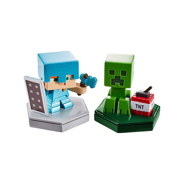 Mega Construx Minecraft Earth Boost Defending Alex Mining Creeper Set ...