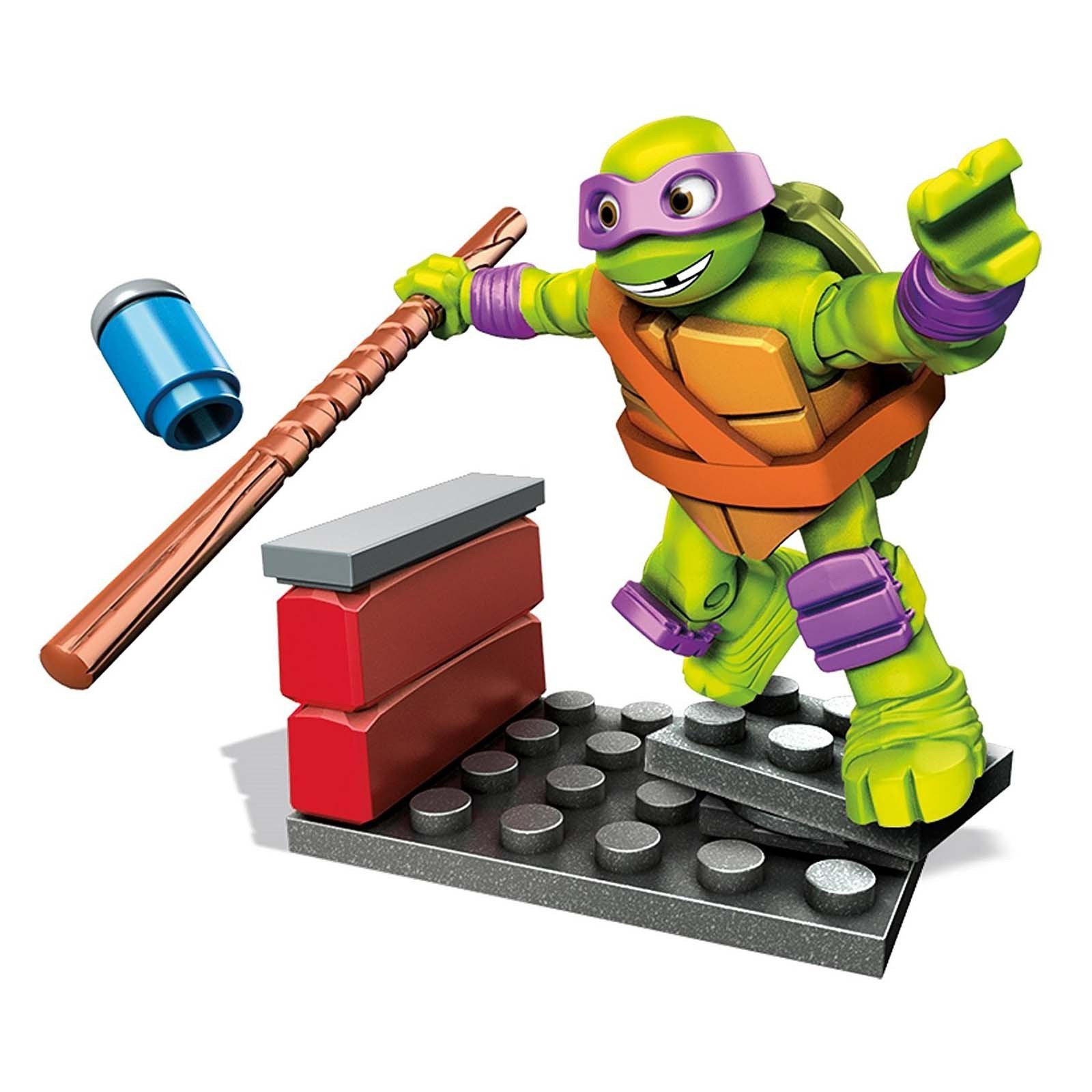 Mega Construx TMNT Donnie Bo Staff Building Sets | Radar Toys