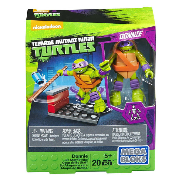 Mega Construx TMNT Donnie Bo Staff Building Sets | Radar Toys