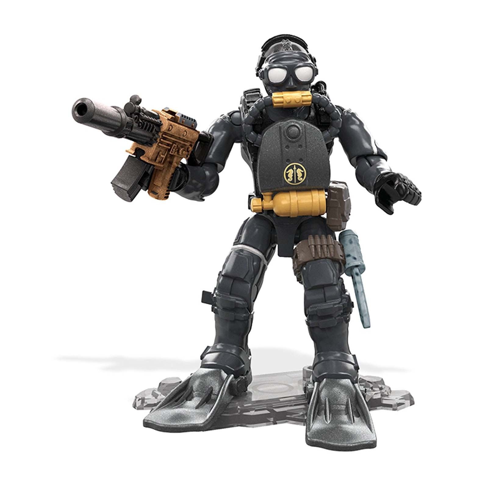 Mega Construx Call Of Duty Combat Diver Building Set | Radar Toys