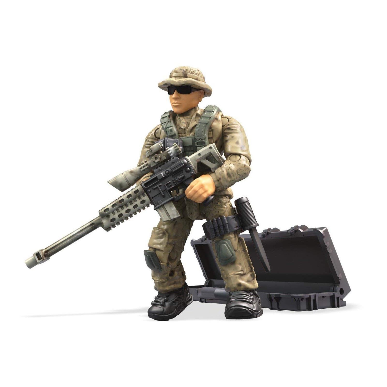 Mega Construx Call Of Duty Desert Sniper Figure Set | Radar Toys