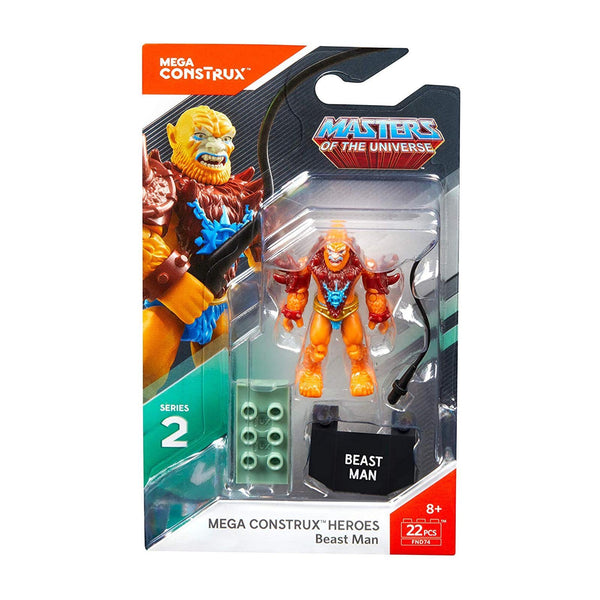 Mega Construx Heroes Series 2 Beast Man Building Set | Radar Toys