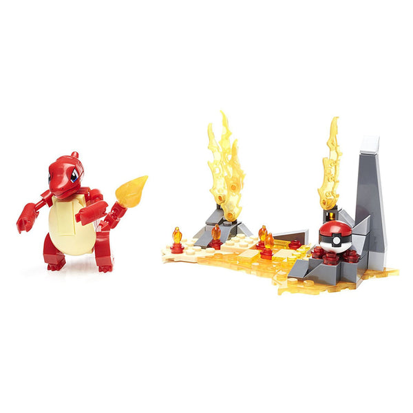 Mega Construx Pokemon Evolution Charmeleon Building Set | Radar Toys