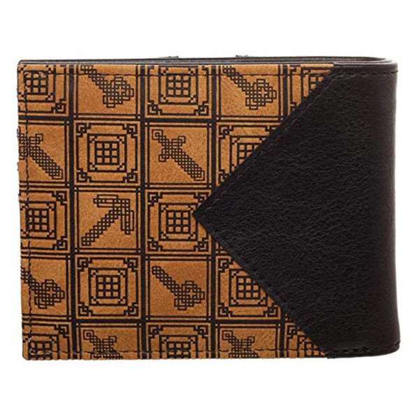 Minecraft Pickaxe Badge Bi-Fold Wallet | Radar Toys