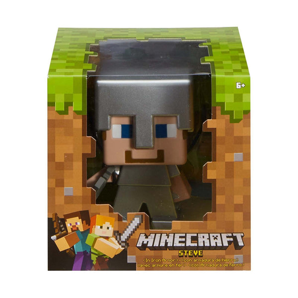 Minecraft Steve Iron Armor 4.5 Inch Action Figure | Radar Toys