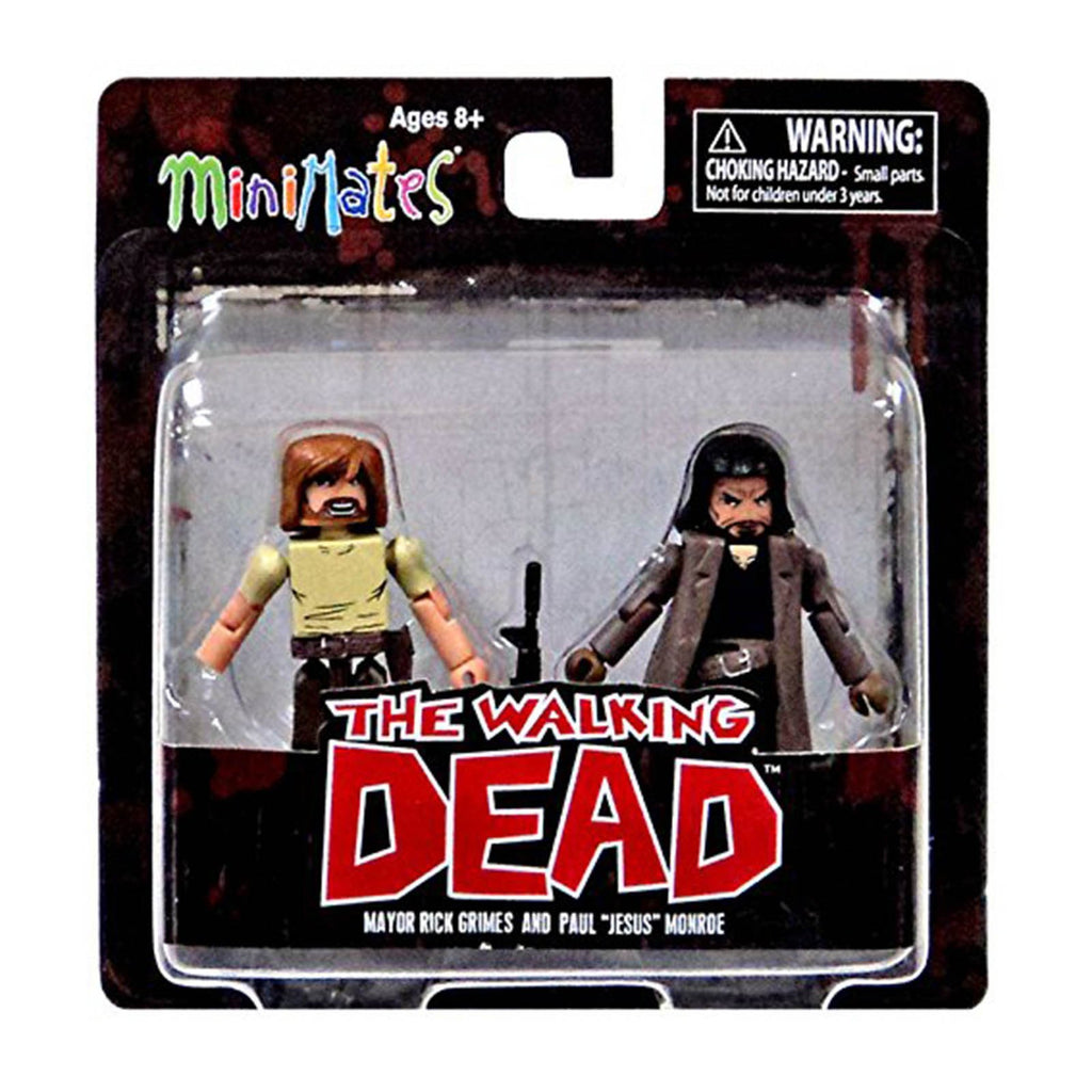 Minimates Walking Dead Series 7 Major Rick And Jesus | Radar Toys