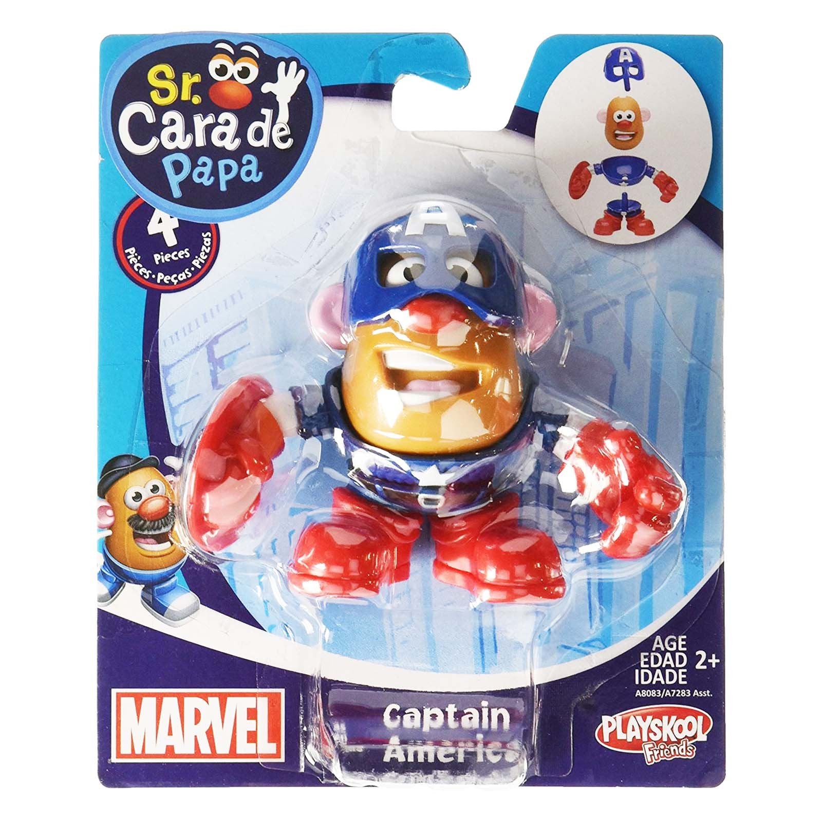 Mr. Potato Head Marvel Captain America 3 Inch Figure | Radar Toys