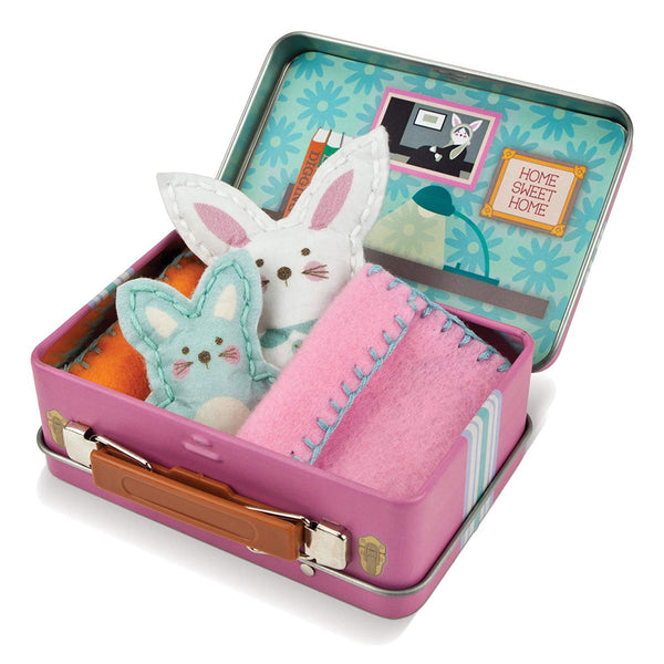 My Studio Girl Make Your Own Travel Buddies Bunny Sew Set | Radar Toys