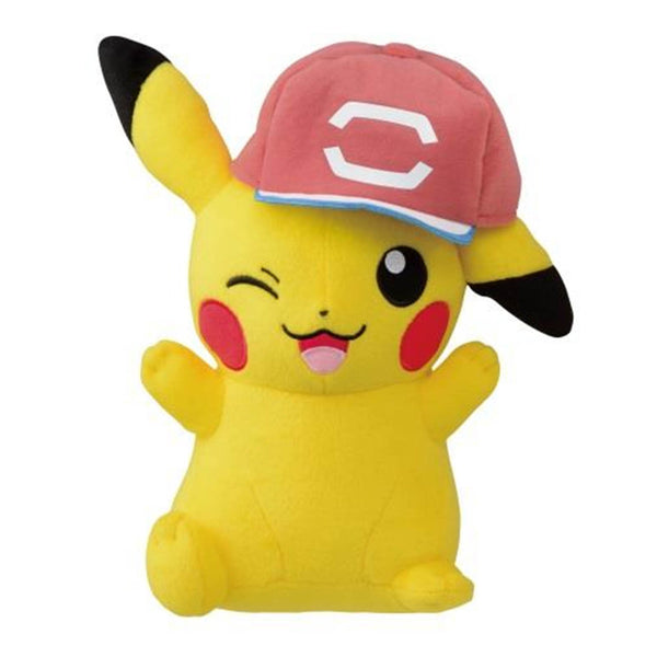 Pokemon Ash Hat Pikachu Wink Volume 3 10 Inch Plush | Radar Toys