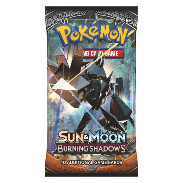 Pokemon Sun And Moon Burning Shadows Booster Pack TCG | Radar Toys