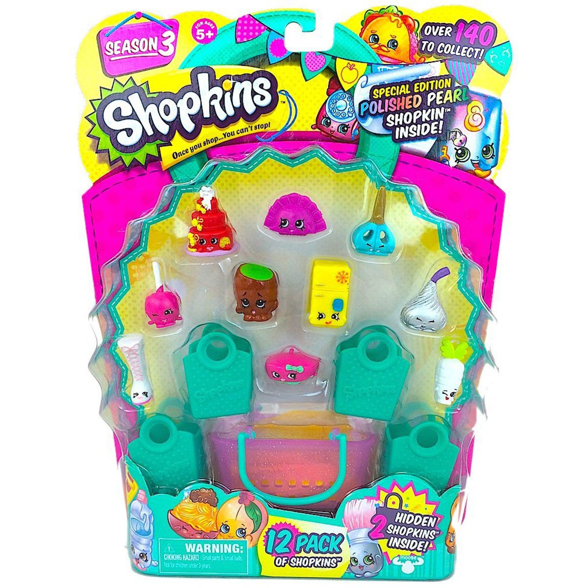 Shopkins Season 3 Pack 12 Figures Shopkins Toys Kids – Radar Toys