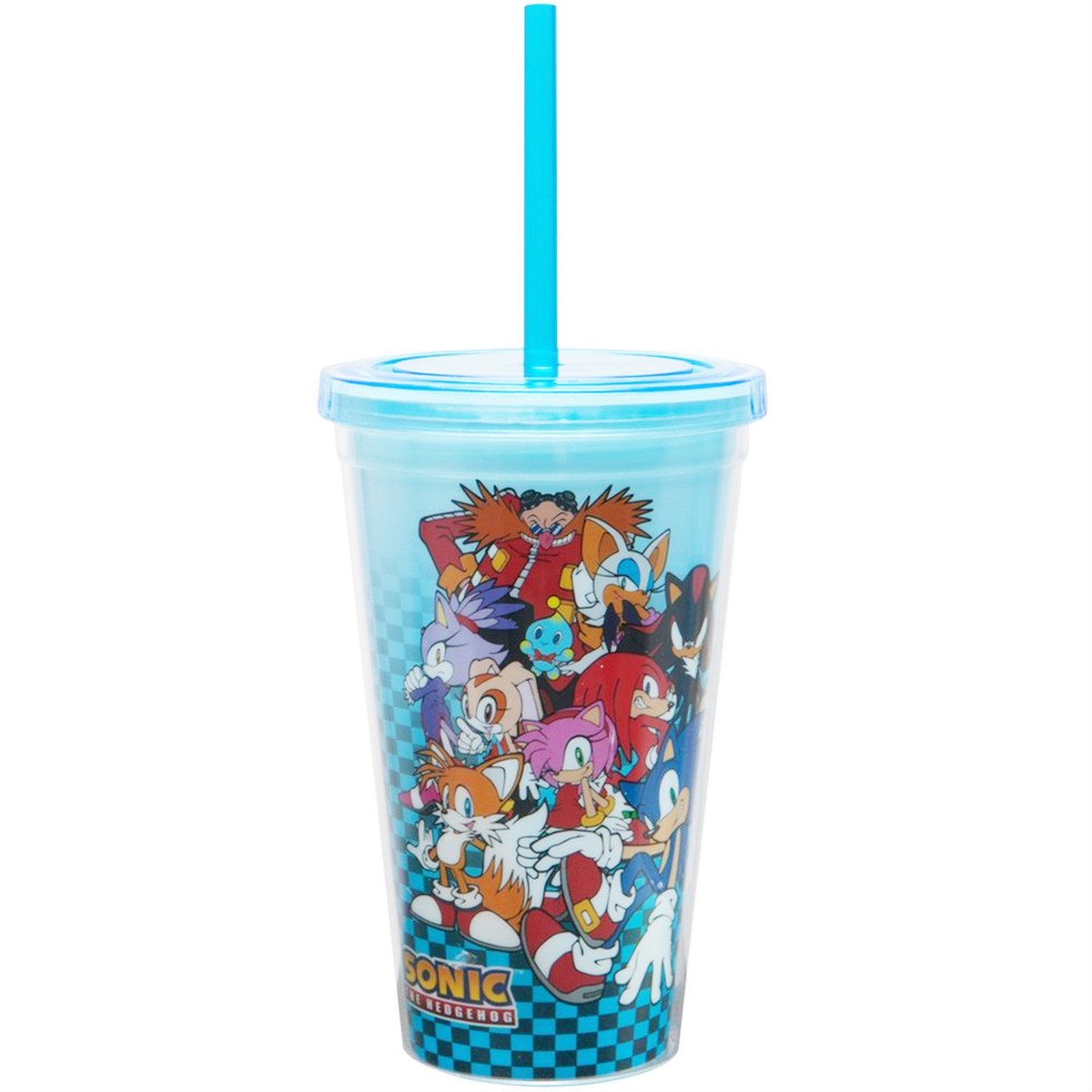 Sonic The Hedgehog Acrylic Travel Cup BPA Free SEGA – Radar Toys