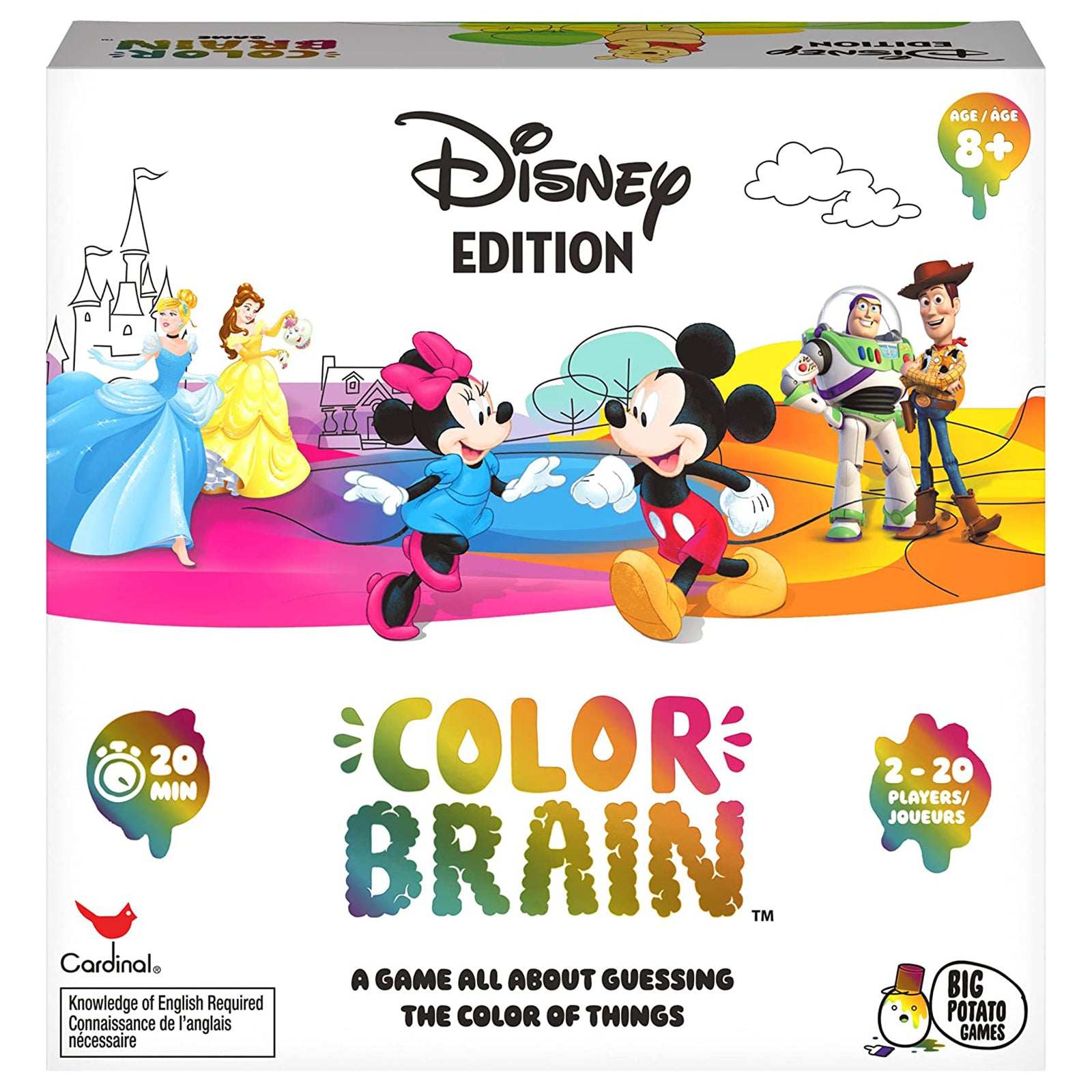 Spin Master Disney Color Brain The Game | Radar Toys