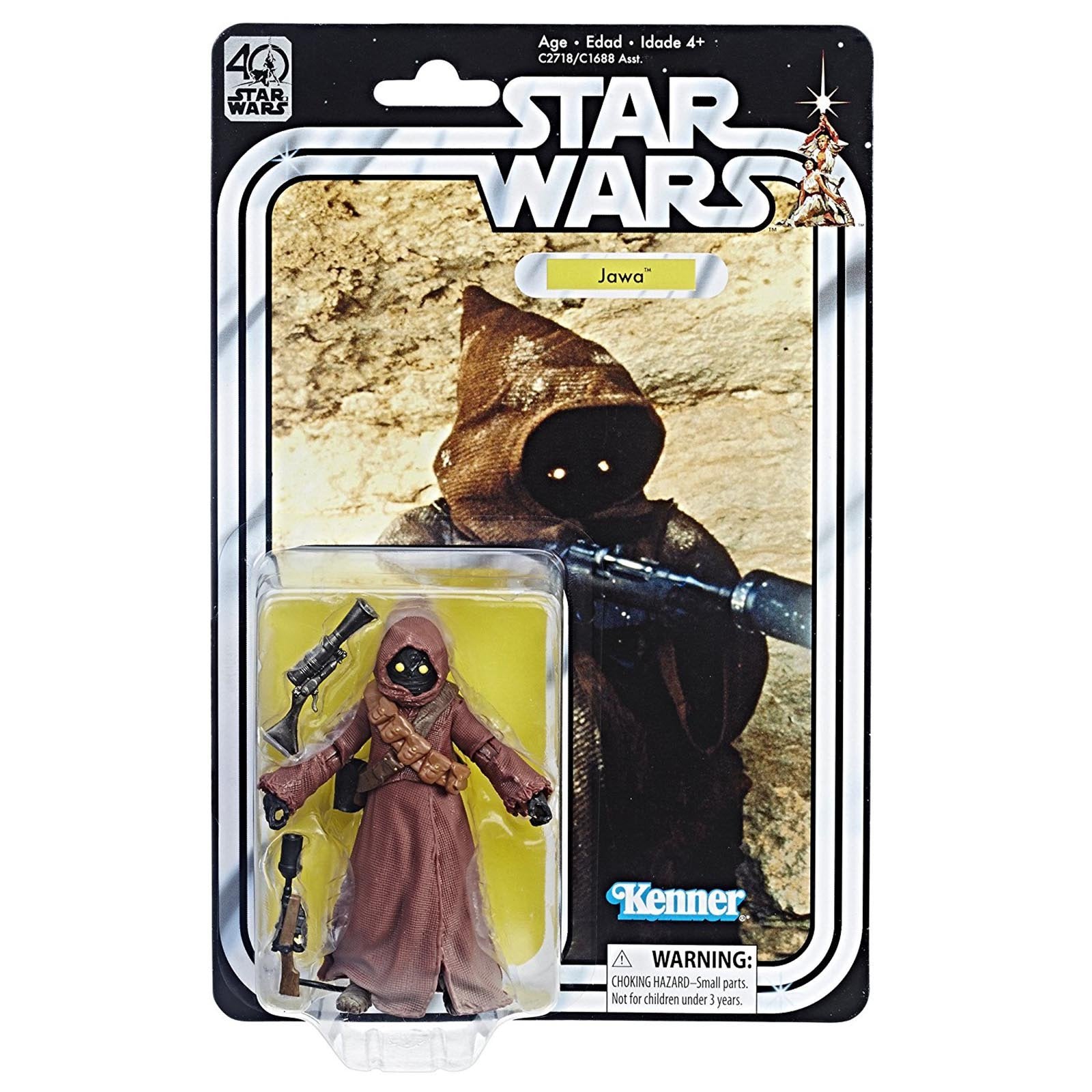 Star Wars Black Series 40th Anniversary Jawa 4 Inch Figure | Radar Toys