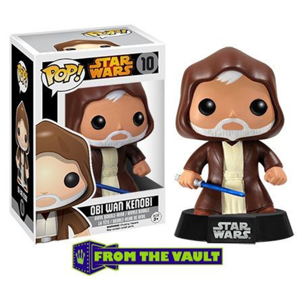 Obi Wan Kenobi POP Vinyl Figure Re-issue Funko Vault – Radar Toys