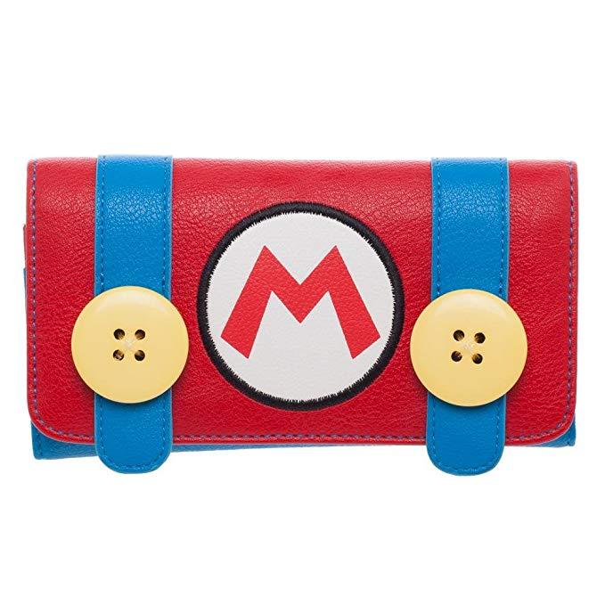 Super Mario Outfit Flap Wallet | Radar Toys