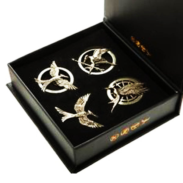 Hunger Games Mockinjay Pin Set Collector's Set Jewelry | Radar Toys