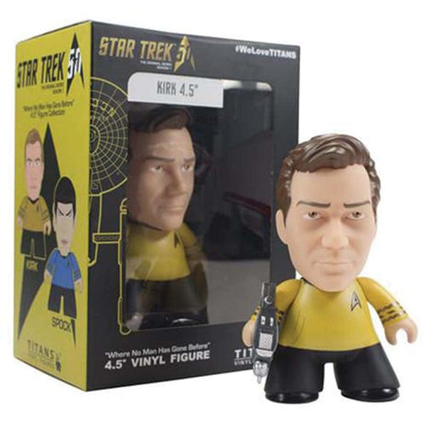 Titan Star Trek Exclusive Captain Kirk 4.5 Inch Vinyl | Radar Toys