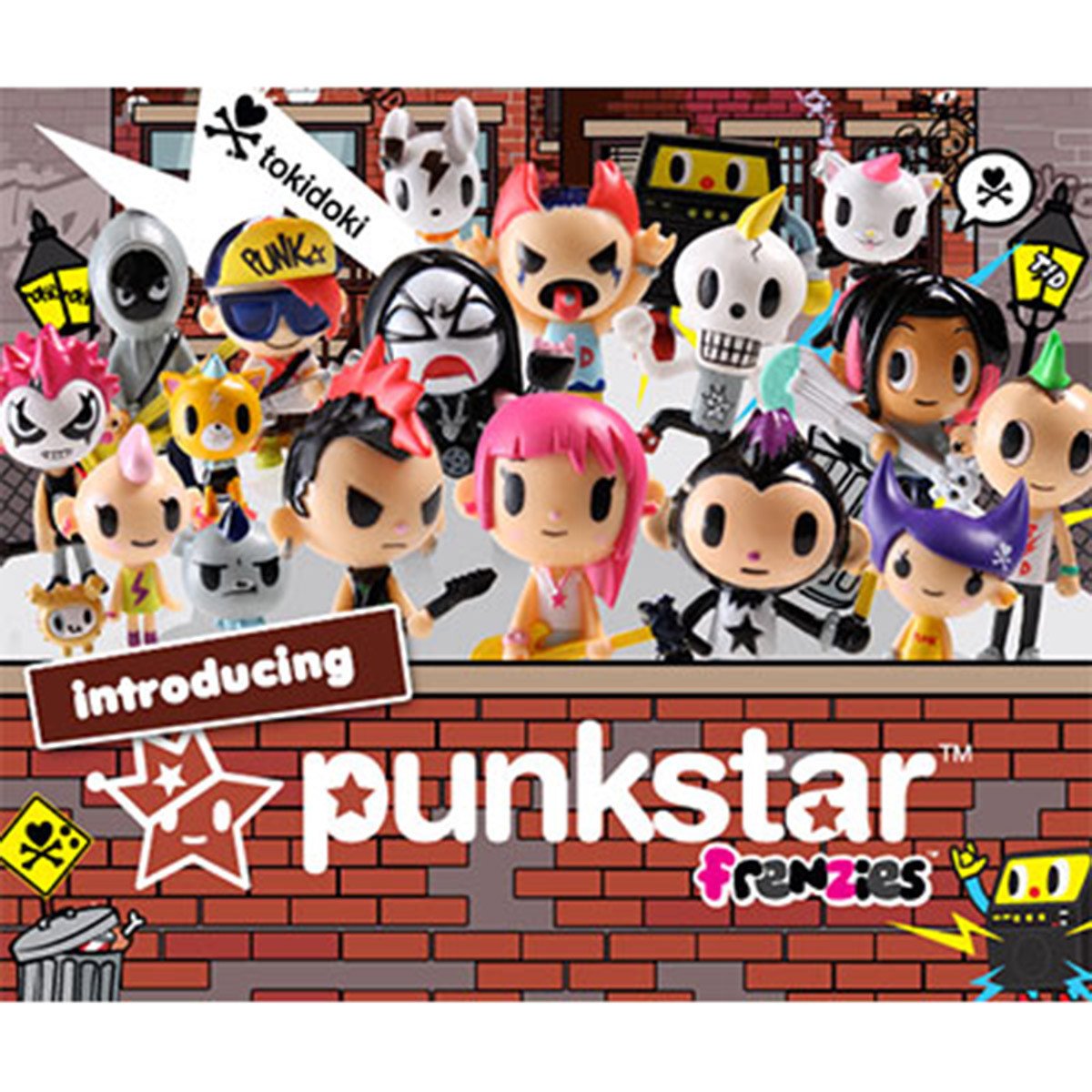 Tokidoki Punkstar Frenzies Mystery Blind Box Figures – Radar Toys