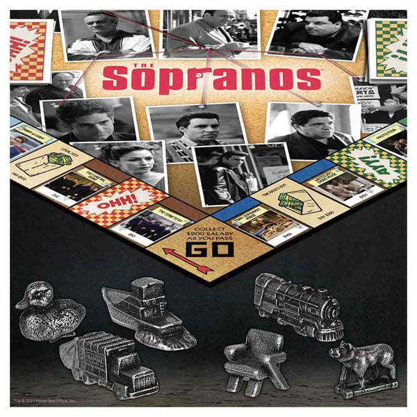 USAopoly Sopranos Monopoly The Board Game | Radar Toys