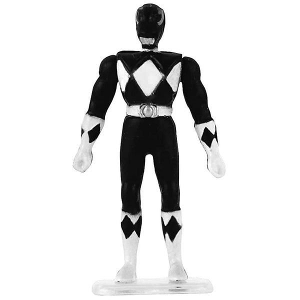 World's Smallest Power Rangers Black Ranger Micro Action Figure | Radar ...